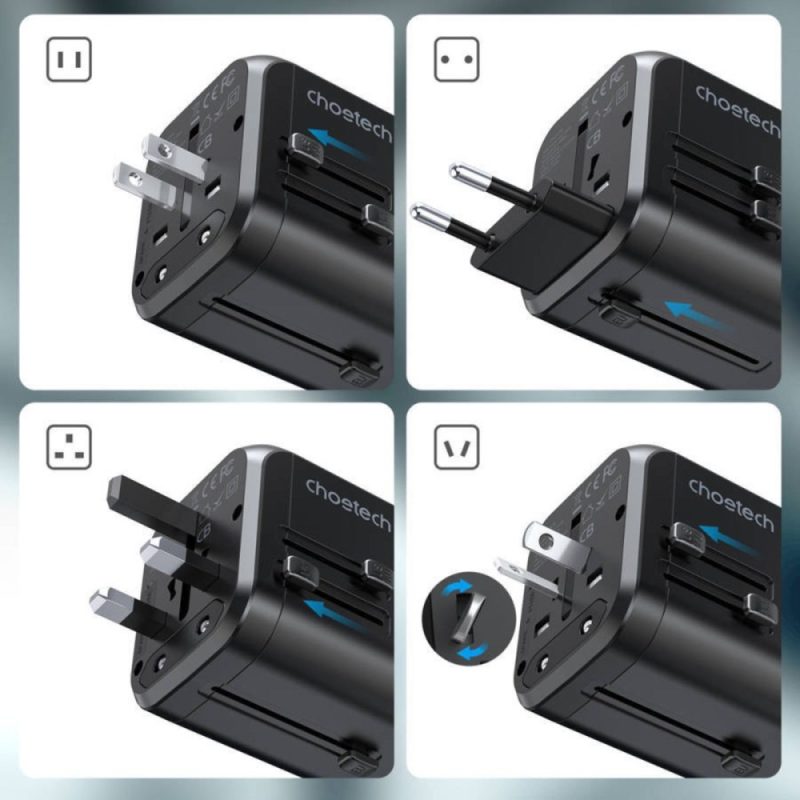 Củ sạc du lịch đa năng 35W Choetech PD5008 (Bản nâng cấp)- Hàng chính hãng | BASEUS SAIGON - Đại ...