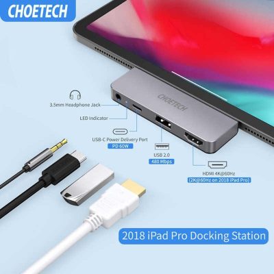 HUB Chuyển Từ TYPE C Sang Displayport 4K@60Hz Choetech
