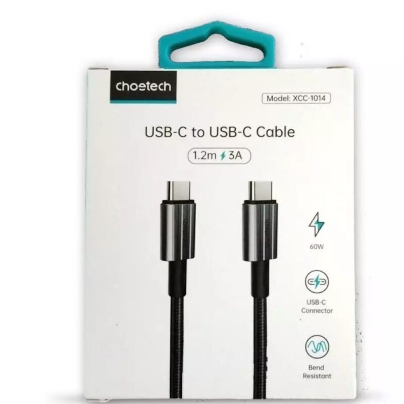 Cáp Sạc Nhanh Và Truyền Dữ Liệu Type C To Type C 60W Choetech XCC-101 ...