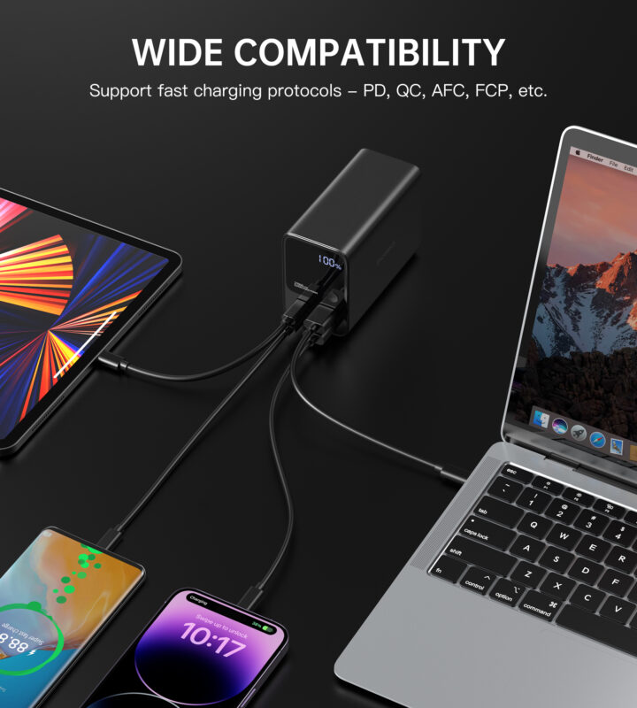 Pin dự phòng sạc nhanh công suất cao 222.5W Choetech B635 dung lượng ...